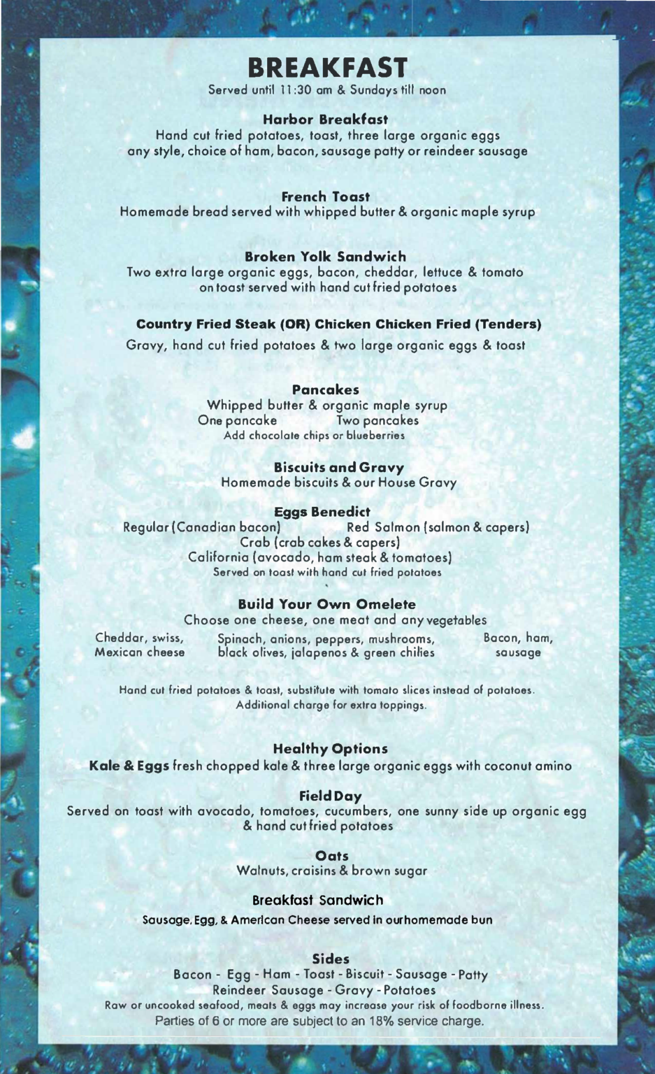 Breakfast – The Fat Mermaid